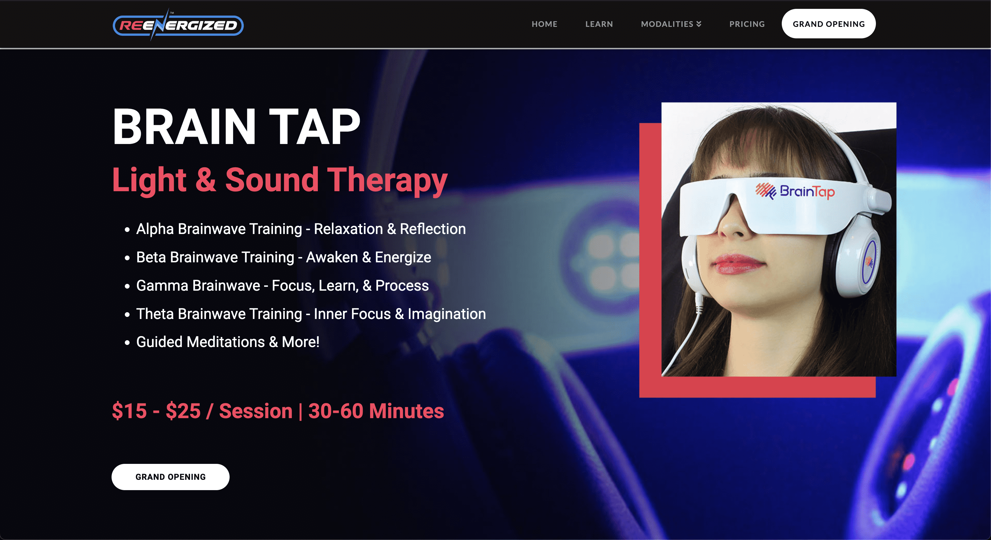 ReEnergized | Long Beach Meditation | Sound Therapy | BrainTap